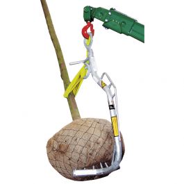 Root ball arm 500, transportation of trees with root balls.